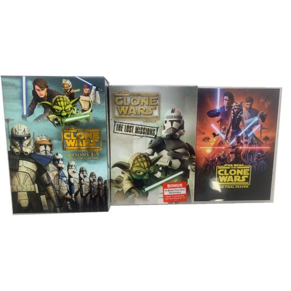 Media | Star The Clone Wars Season 17 Dvd Region 1 Box Set Sealed Fast ...